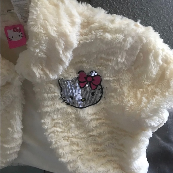Hello Kitty | Jackets & Coats | Hello Kitty Cream Colored Toppercape ...